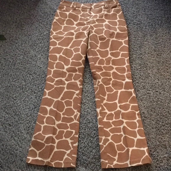 New York & Company | Pants & Jumpsuits | New York Company Giraffe Print ...
